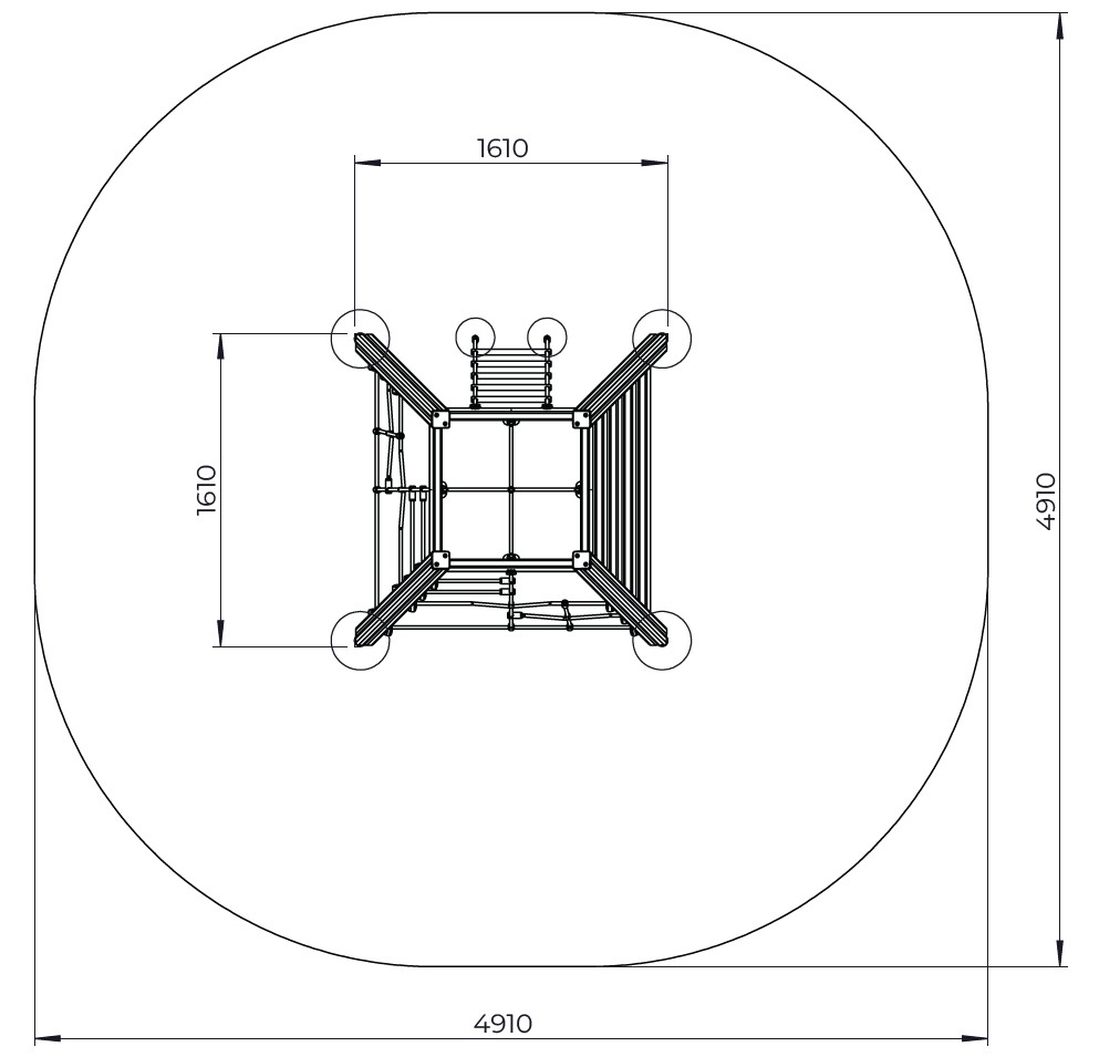 Klimframe Kaj | Lappset Nederland